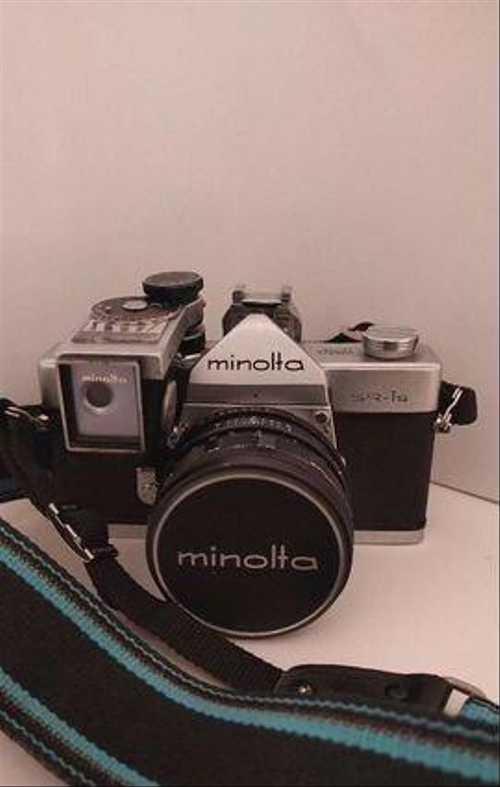 Плёночный фотоаппарат minolta sr-1s