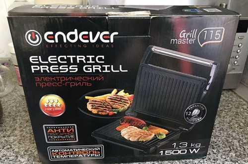 Электрогриль endever grillmaster 115