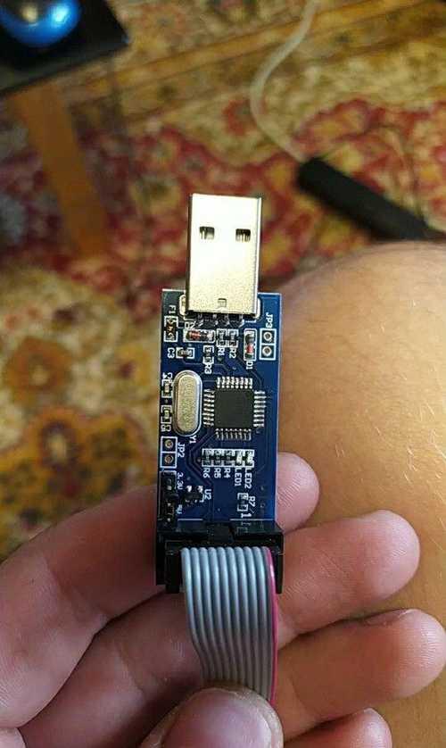 Программатор USB ISP USB ASP atmega8 atmega128