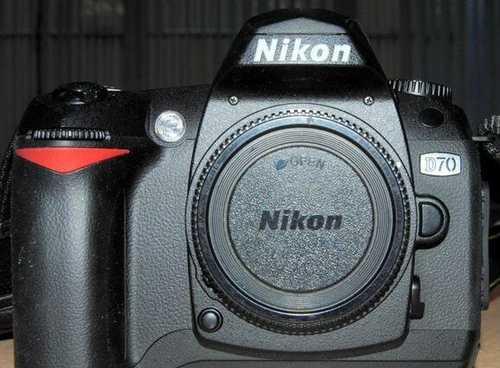 Nikon D70 body пробег 515