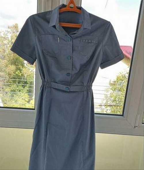 Винтажное платье униформа СССР Смена