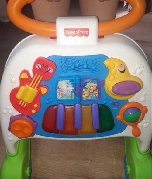 Fisher price ходунки столик