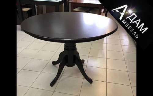 Стол круглый обеденный, кухонный стол деревян