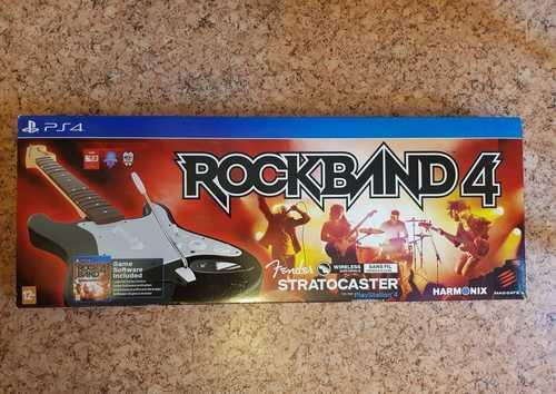 Набор RockBand 4 (Гитара + Диск) PS4