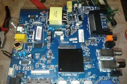 Плата от телевизора dexp (main CV358H-T42)