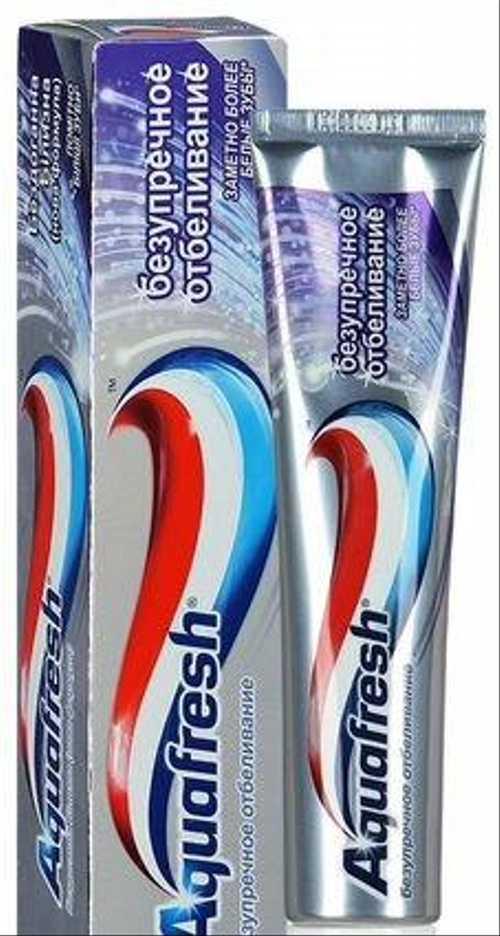Зубная паста Aquafresh "Безупречное отбеливание", 100 мл