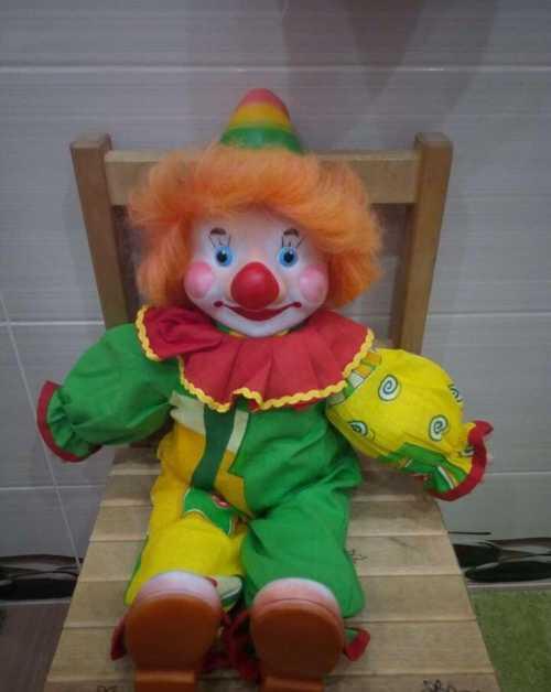 Кукла игрушка клоун 47 см