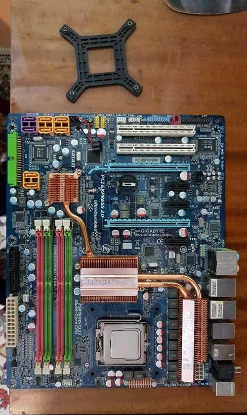 Материнская плата gigabyte GA-X48T-DQ6 s775 DDR3