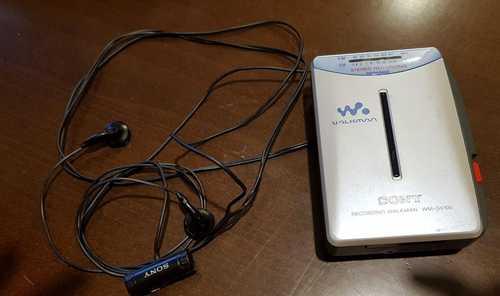 Кассетный плеер и диктофон sony walkman WM-GX 100