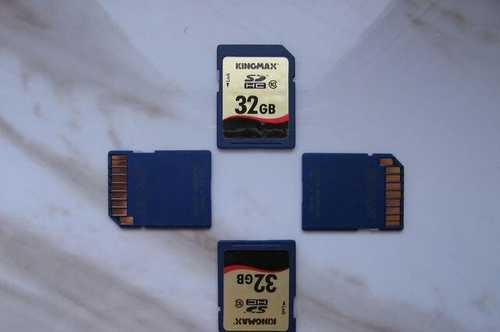 Флэш-карты SD 32 гб (б/у)