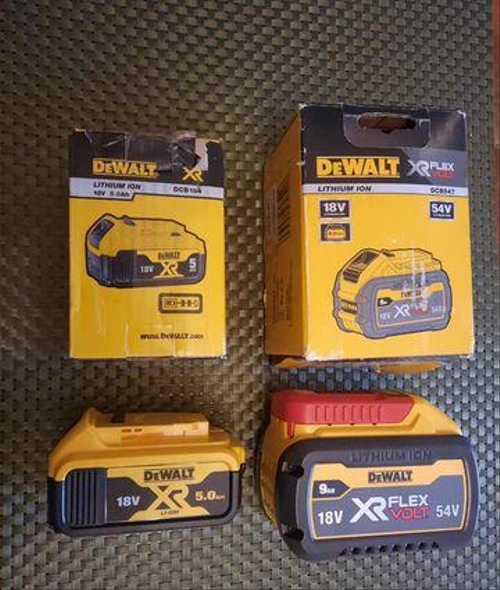 Аккумулятор DeWalt, Flexvolt 5ач; 9ач