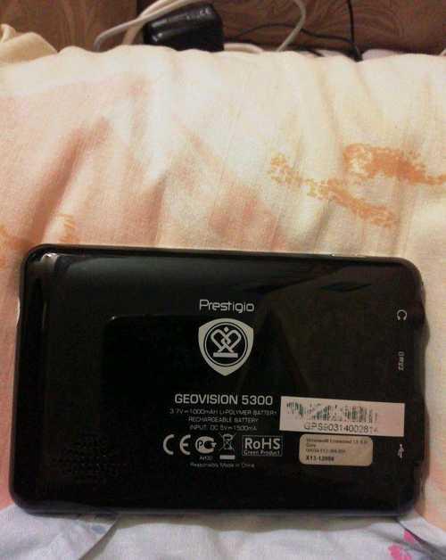 Новигатор Prestigio, geovision 5300