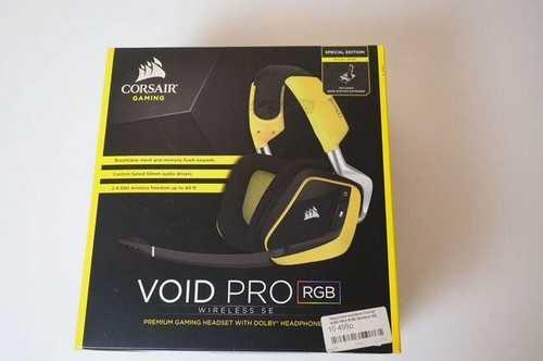 Игровая гарнитура Corsair Void PRO RGB Wireless
