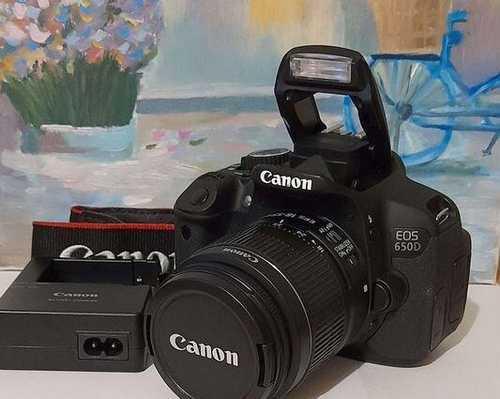 Фотоаппарат Canon 650D kit 18-55mm IS II