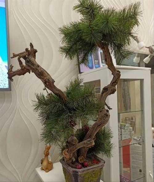 Дерево бонсай искусственное