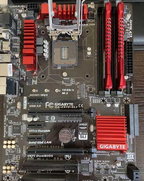 Материнская плата z97 gigabyte ga-z97x-sli