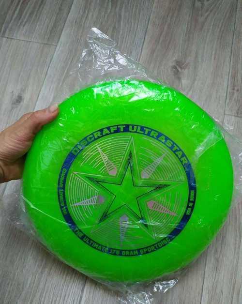 Диск Фрисби Discraft Ultra-Star зелёный (175гр)