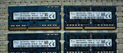 DDR3 4gb и 8gb/Sk Hynix/ноутбук/оперативная память