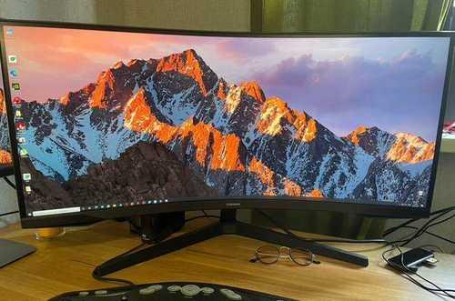 Монитор Samsung G5 C34G55twwi 34" Odyssey G5