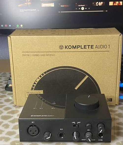 Native instruments komplete Audio 1