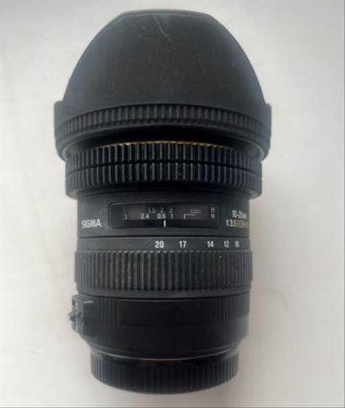 Sigma 10-20 f3.5 EX Canon