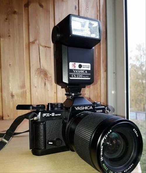 Yashica FX-3 Super 2000 пленочная камера + 28-80 z