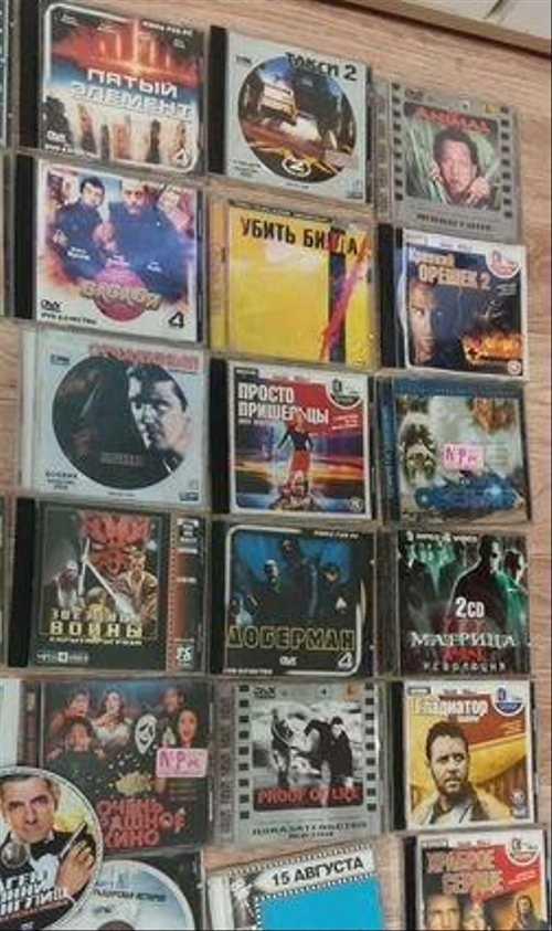 CD диски mpeg4 - фильмы