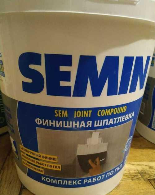 Шпатлёвка полимерная финишная Semin Sem Joint 25 к