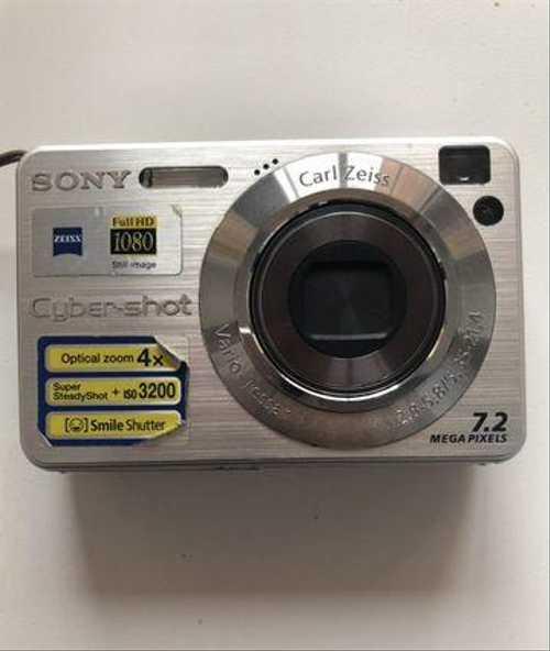 Компактный фотоаппарат Sony Ciber shot 7,2