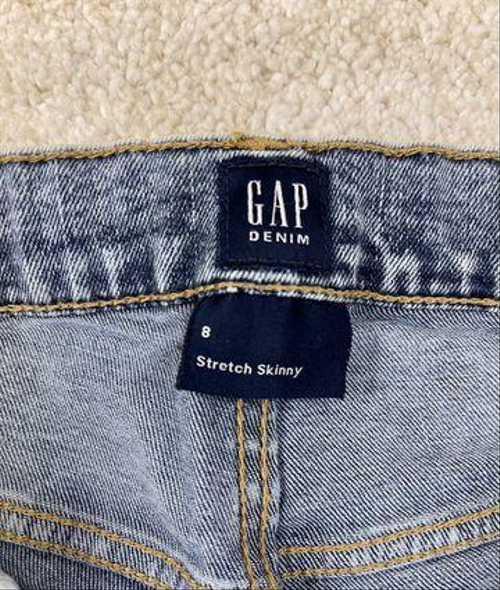 GAP (USA) детские джинсы 8лет