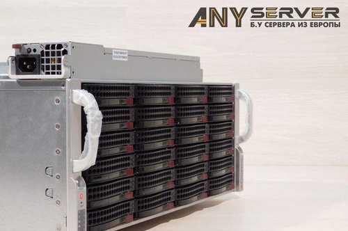 Сервер Supermicro 6047R 2x E5-2650v2 64Gb 36LFF
