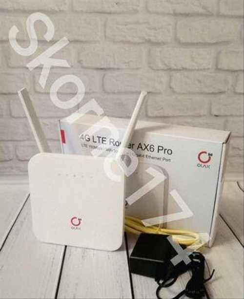 Компактный 4G Wi-Fi роутер Olax AX6 Pro (прошит)