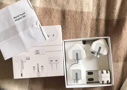 Новый Комплект адаптеров Apple World Travel Adapte