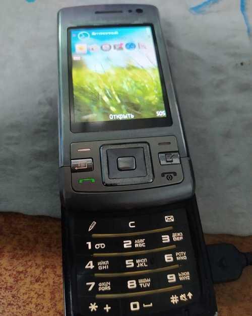 Телефон смартфон слайдер Samsung SGH L870
