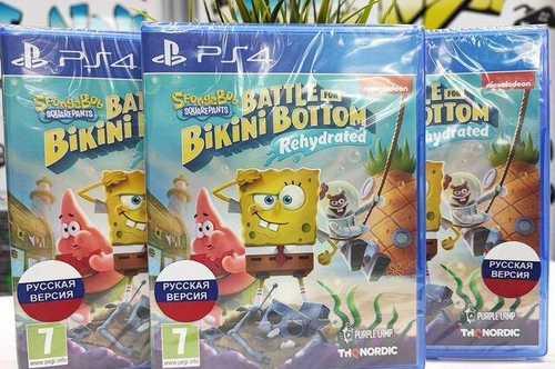 Spongebob Squarepants:Bikini Bottom (PS4) NEW