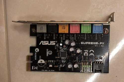 Звуковая карта asus supreme fx