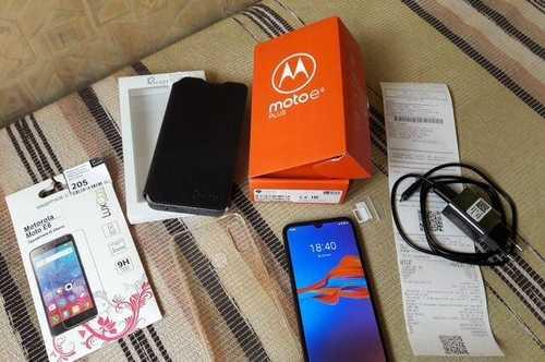 Motorola Moto E6+ (2/32) на гарантии, съемный акк
