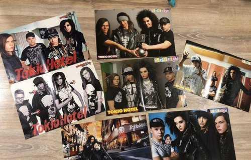 Коллекция плакатов Tokio Hotel