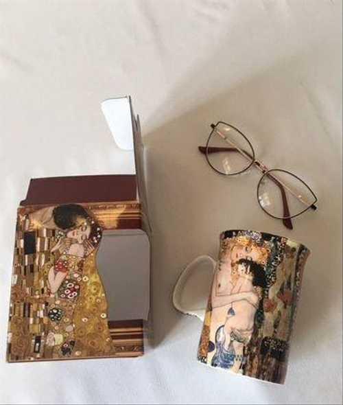 Чайный бокал, чашка, фарфор Gustav Klimt