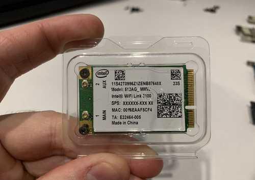 WiFi модуль Intel 512AG MMW Mini PCIe