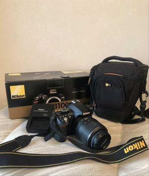 Фотоаппарат Nikon D3100 + чехол