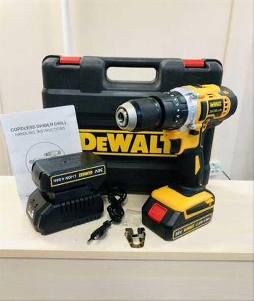 Шуруповёрт dewalt 36v Ударный 75HN