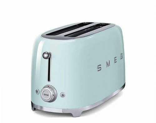 Тостер Smeg TSF02pgeu, пастельный зеленый