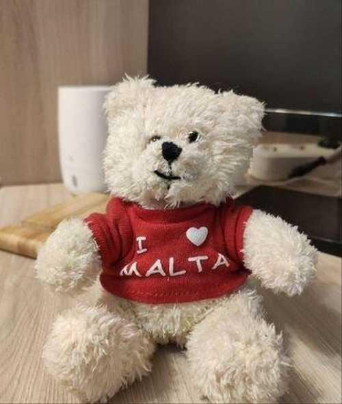 Игрушка мишка Teddy Bear I love Malta