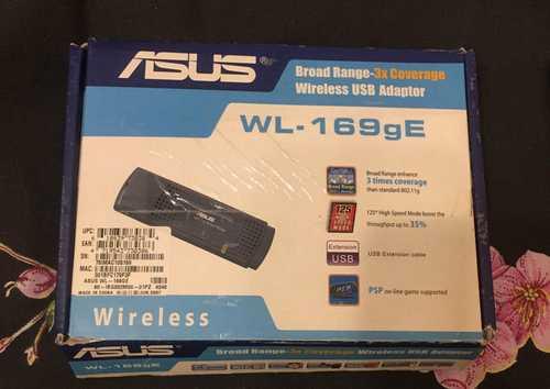 Wi-Fi адаптер Asus WL-169gE