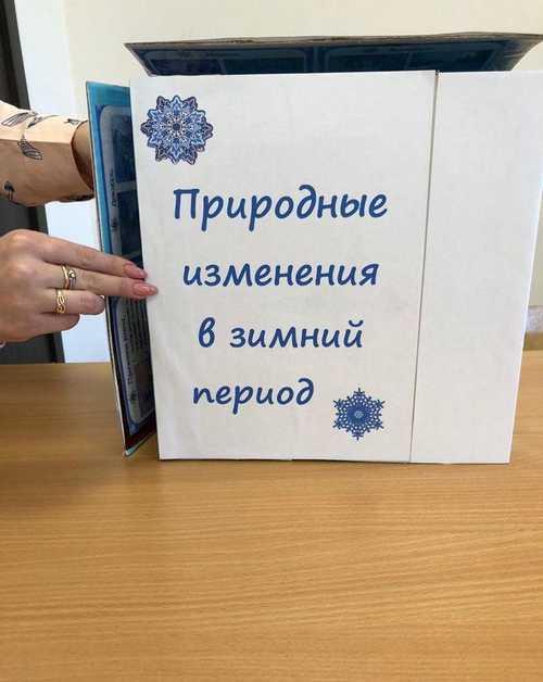 Лэпбук «Природные изменения в зимний период»