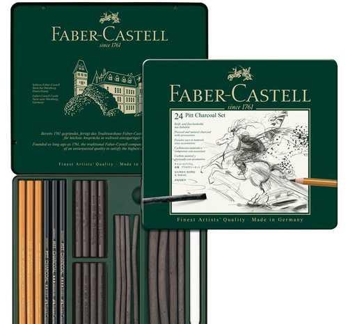 Faber-Castell "Pitt Charcoal" 24 предмета