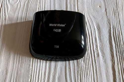 Цифровой эфирный DVB-T2 приемник World Vision T38