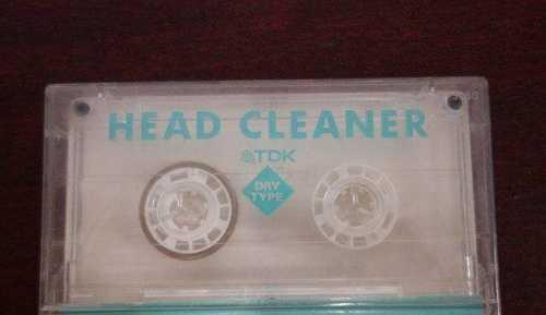 TDK Head Cleaner - чистящая кассета