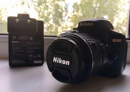 Nikon D5300 + Объектив AF-S nikkor 18-55 VR